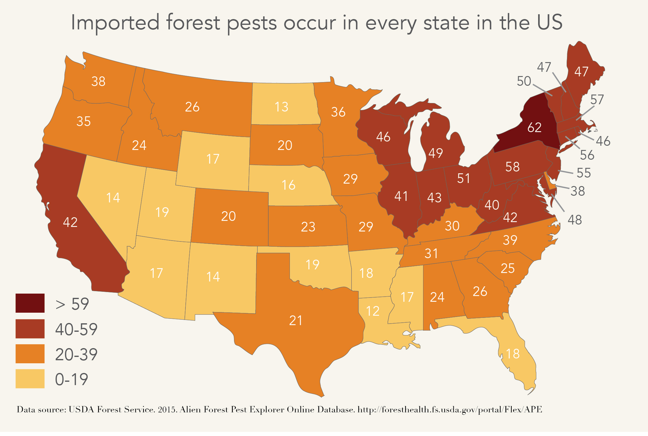U.S. must step-up forest pest prevention, new study says