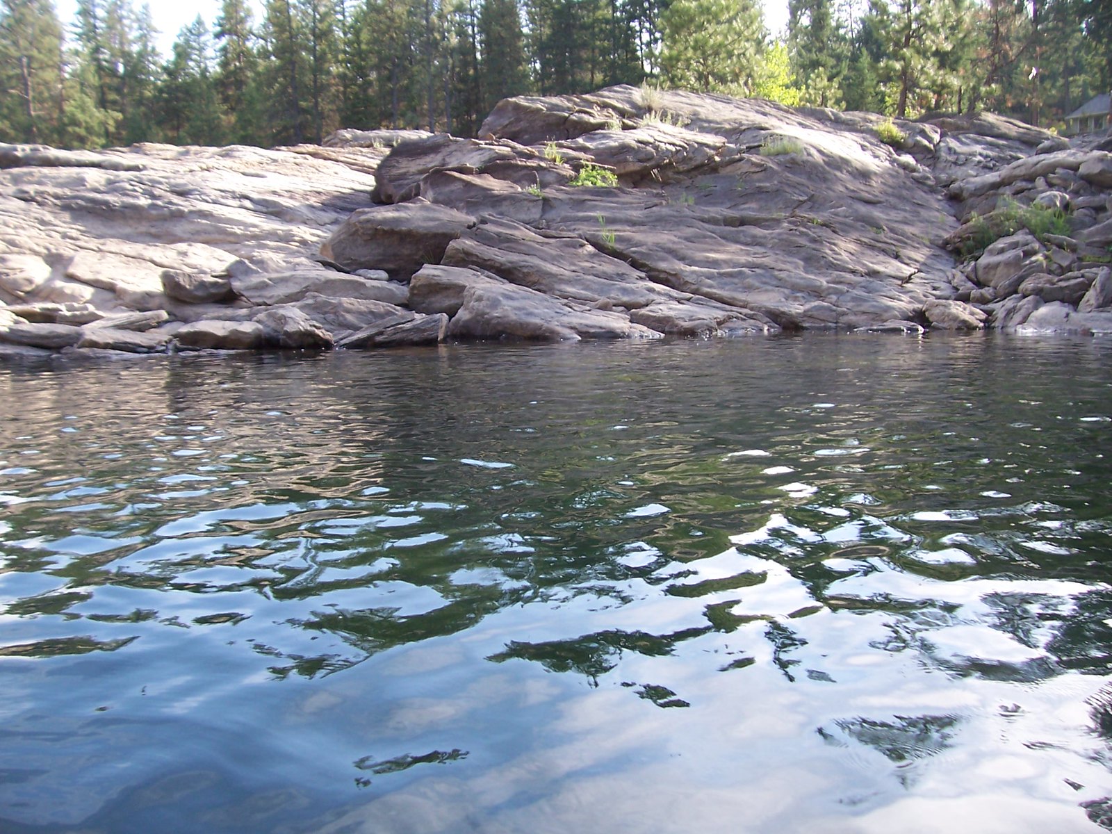 Storms caused river to take a 'breath'