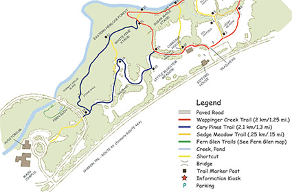 Campus Trail Map